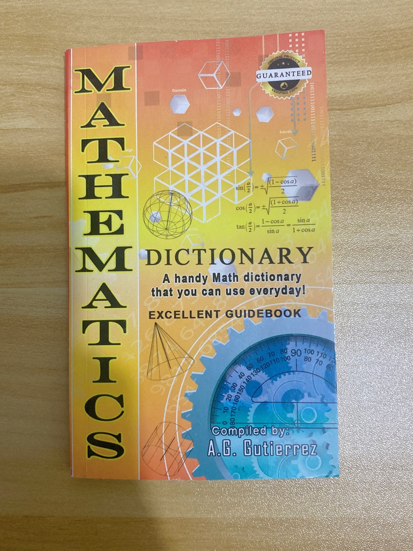 Mathematics Dictionary, Hobbies & Toys, Books & Magazines, Assessment ...
