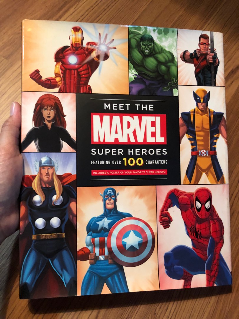 Meet the Marvel Superheroes Book, Hobbies & Toys, Books & Magazines, Children's Books on Carousell