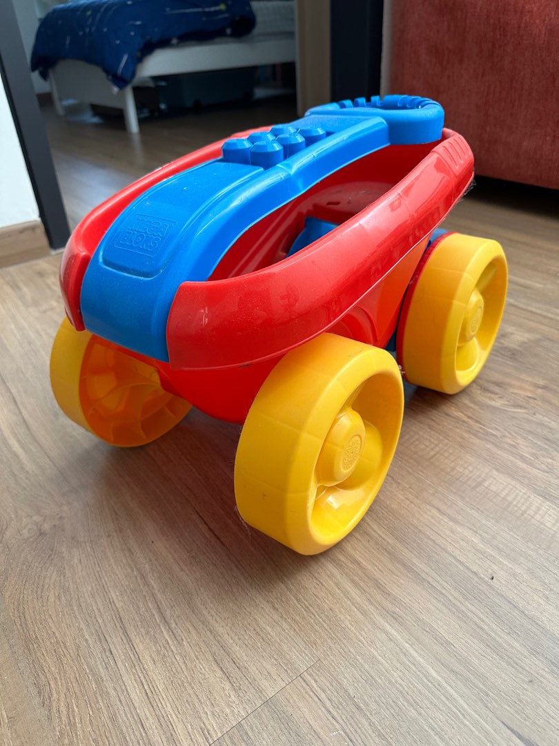 Mega bloks scooping wagon fisher price blocks duplo, Hobbies & Toys ...