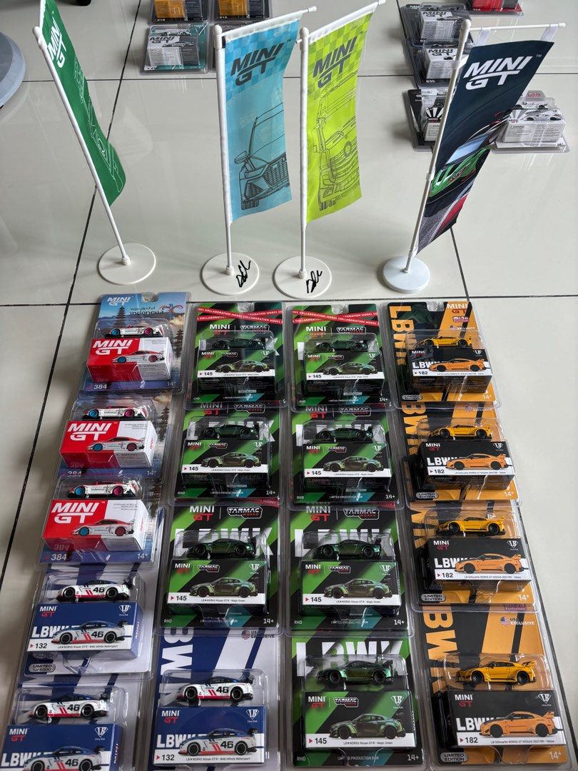 Mini Gt Lamborghini & GTR, Hobbies & Toys, Toys & Games on Carousell