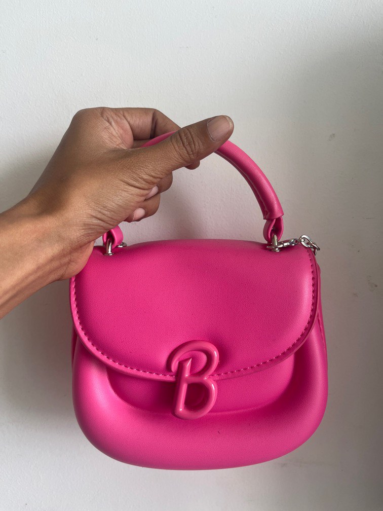 Miniso Barbie Pink Handbag, Women's Fashion, Bags & Wallets, Shoulder ...