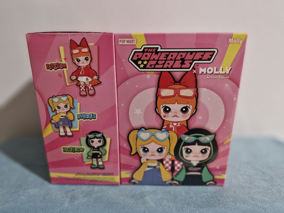 MOLLY x Powerpuff Girls Series Action Figure whole set, Hobbies & Toys ...