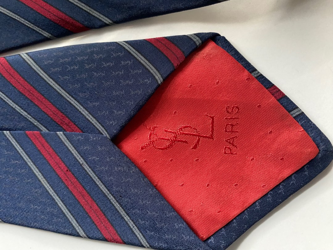 Neck tie YSL, Men's Fashion, Watches & Accessories, Ties on Carousell