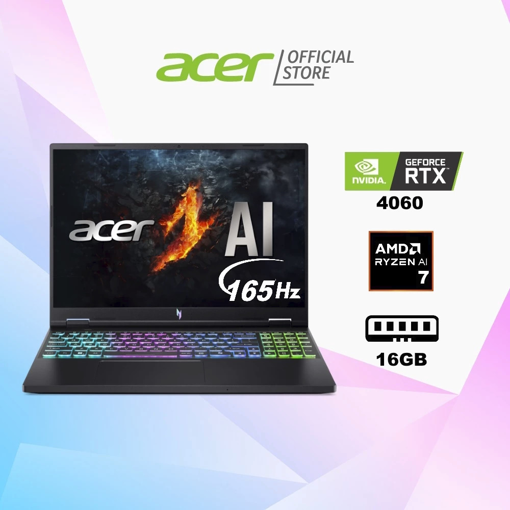 [NEW AI GAMING PC][Ryzen 7 8845HS and NVIDIA RTX 4060] Acer Nitro 16 ...