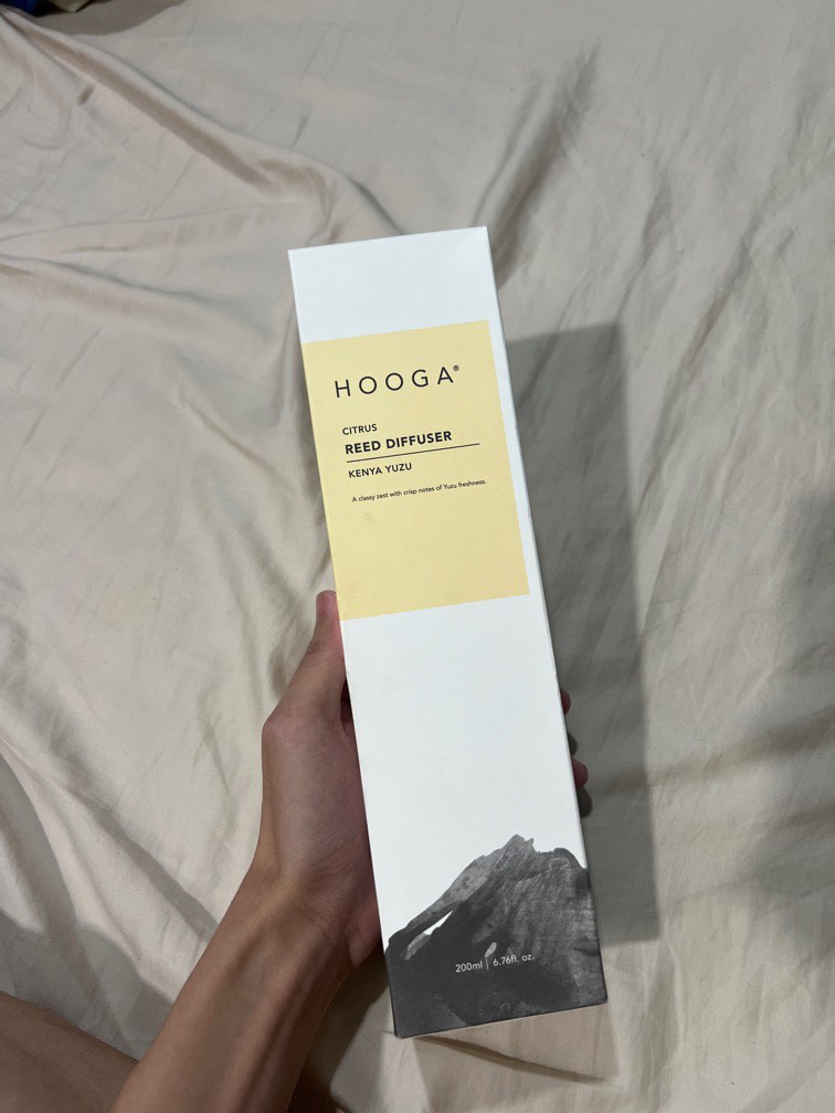 (New) Hooga Citrus Reed Diffuser, Beauty & Personal Care, Fragrance ...