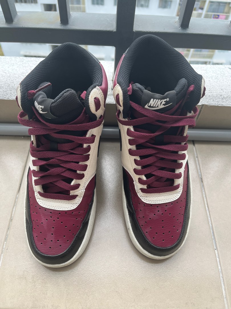 Nike Court Vision High Cut, Men's Fashion, Footwear, Sneakers on Carousell