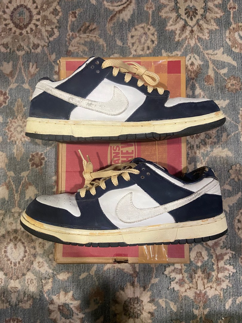 Nike Sb Dunk Low FAT TONGUE👅 2002 Nike Dunk Low Pro B " Obsidian " ️ ...