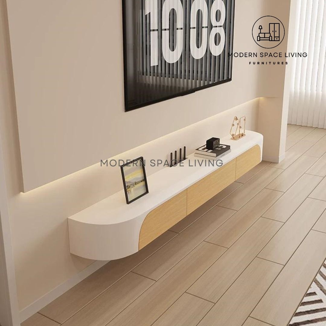 NIROI Japandi Floating TV Console / TVC259, Furniture & Home Living, Furniture, TV Consoles ...