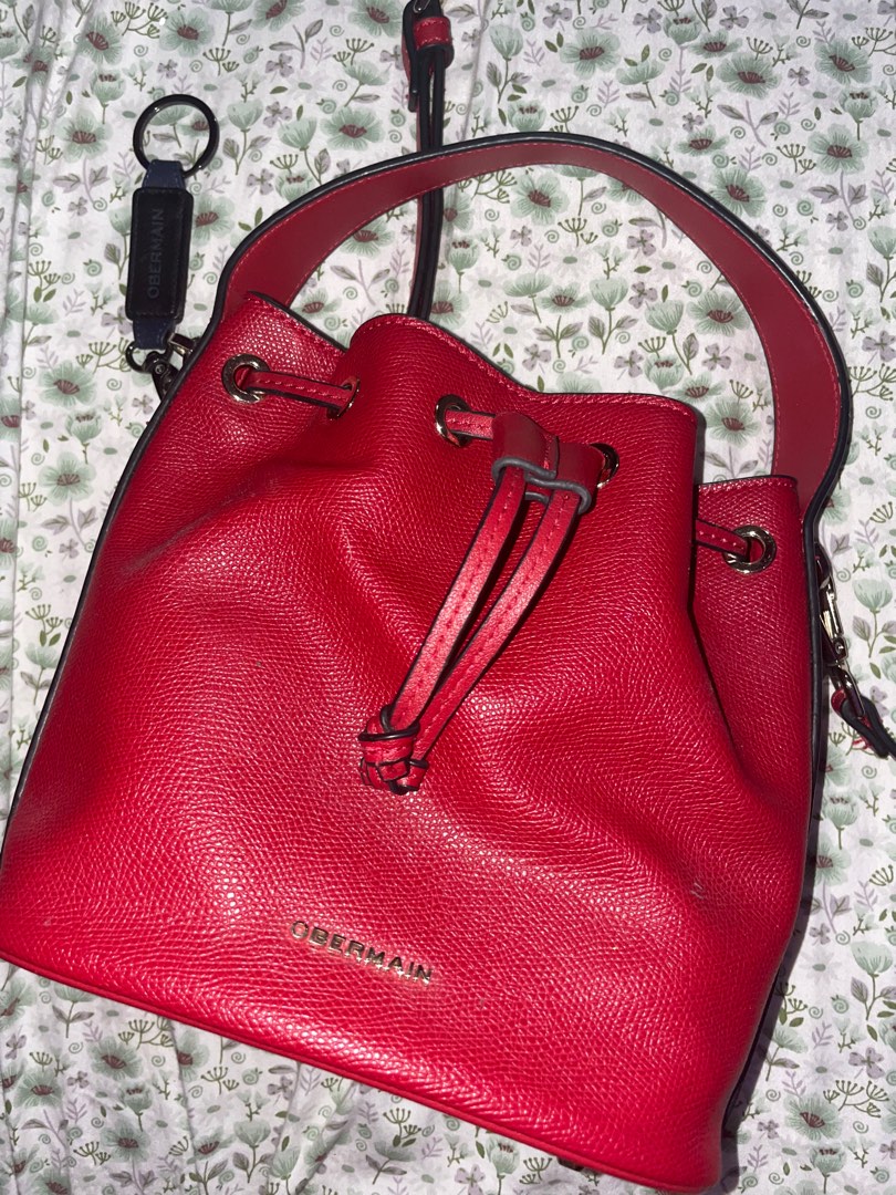Obermain Sling/Crossbody Bag (Cherry Red), Women's Fashion, Bags ...