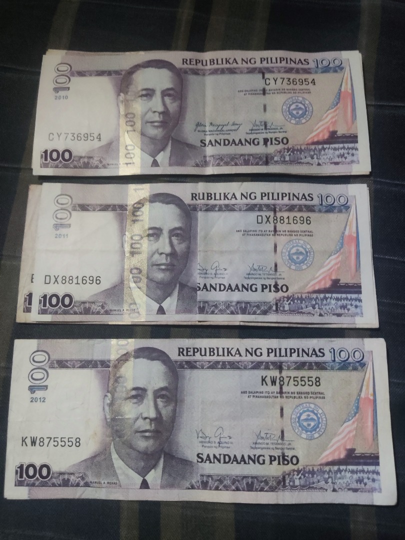 Old 100 Peso Philippines Money, Hobbies & Toys, Memorabilia ...
