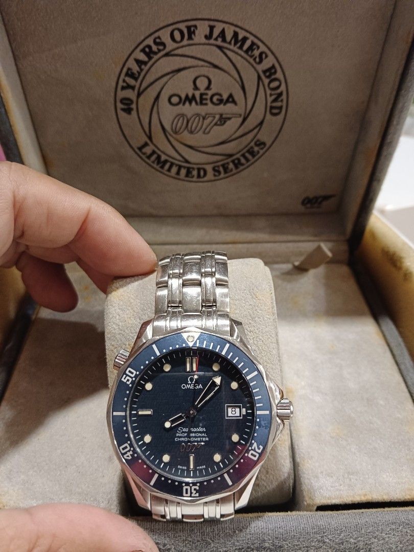 OMEGA SEAMASTER JAMES BOND LIMITED EDITION, Luxury, Watches on Carousell