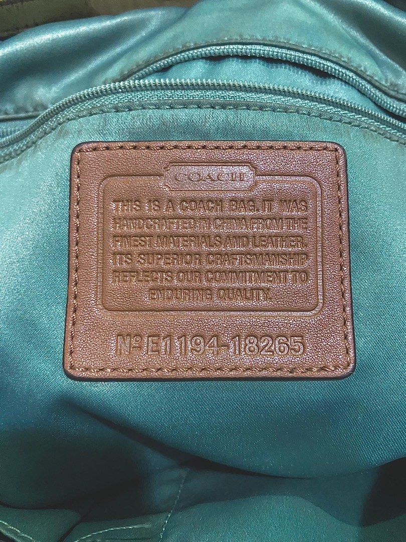 ORIGINAL COACH BAG, Women's Fashion, Bags & Wallets, Shoulder Bags on ...
