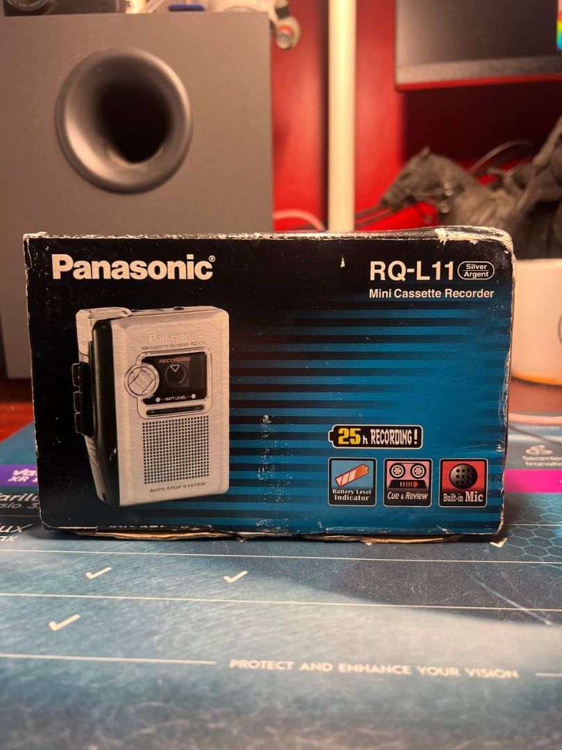 Panasonic Mini Cassette recorder RQ-L11 (RARE), Audio, Portable Music ...