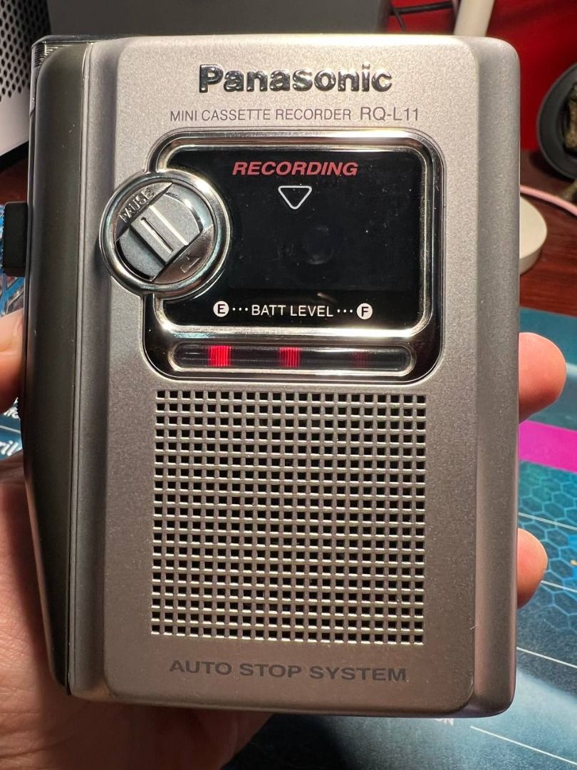 Panasonic Mini Cassette recorder RQ-L11 (RARE), Audio, Portable Music ...