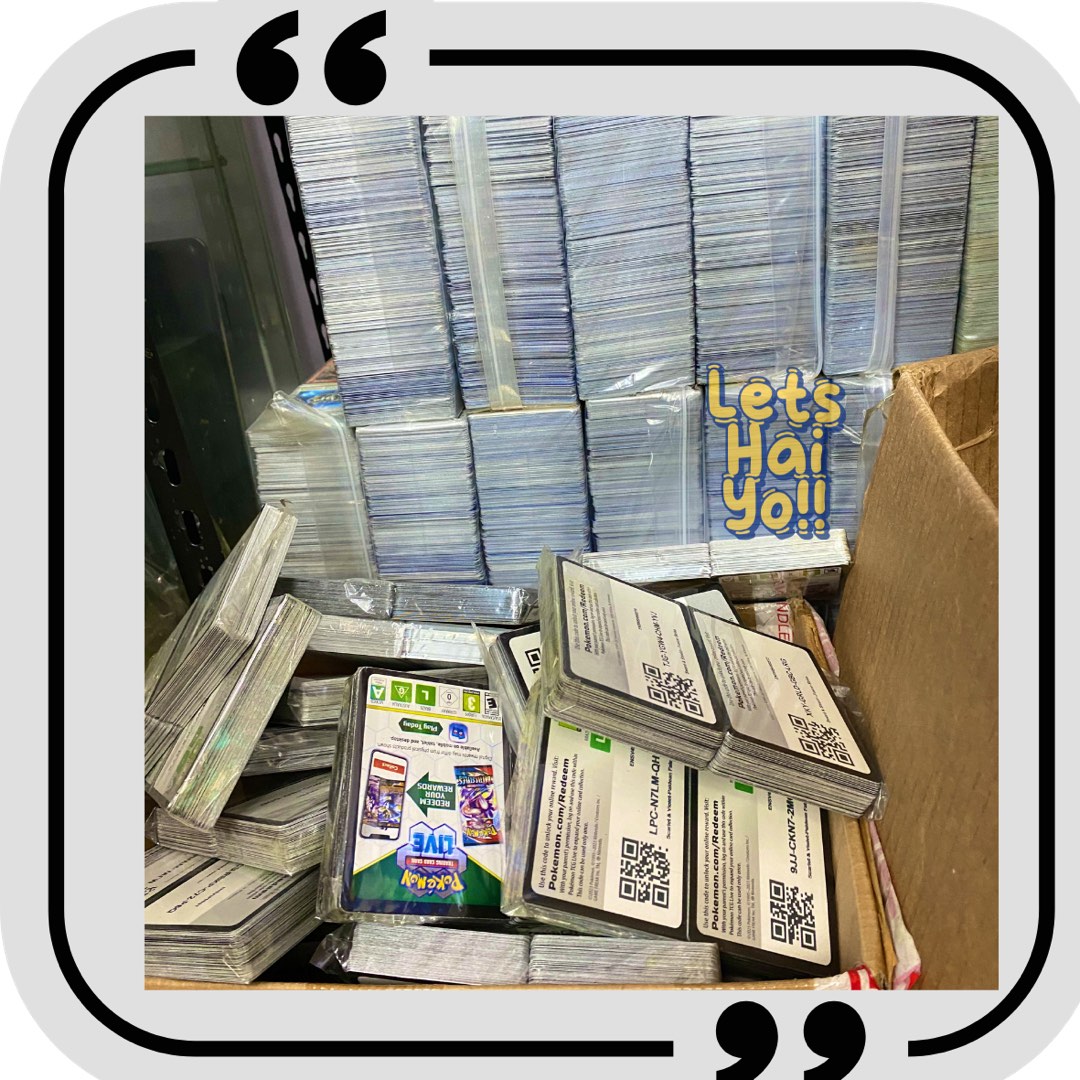 Pokemon TCG live code Card, Hobbies & Toys, Toys & Games on Carousell