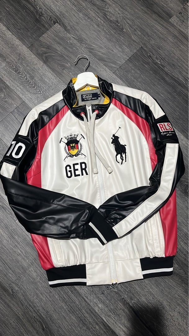 Polo Ralph Lauren Racing Jacket Germany, Men's Fashion, Tops & Sets ...