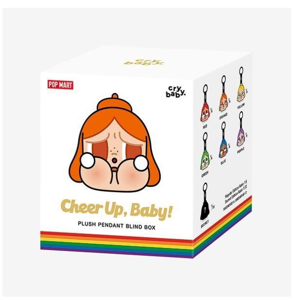 POP MART CRYBABY CHEER UP, BABY! SERIES-Plush Pendant Blind Box, Hobbies & Toys, Toys & Games on ...