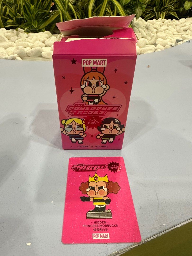 Popmart The Powerpuff Girls x Cry baby SECRET Princess Morbucks ...