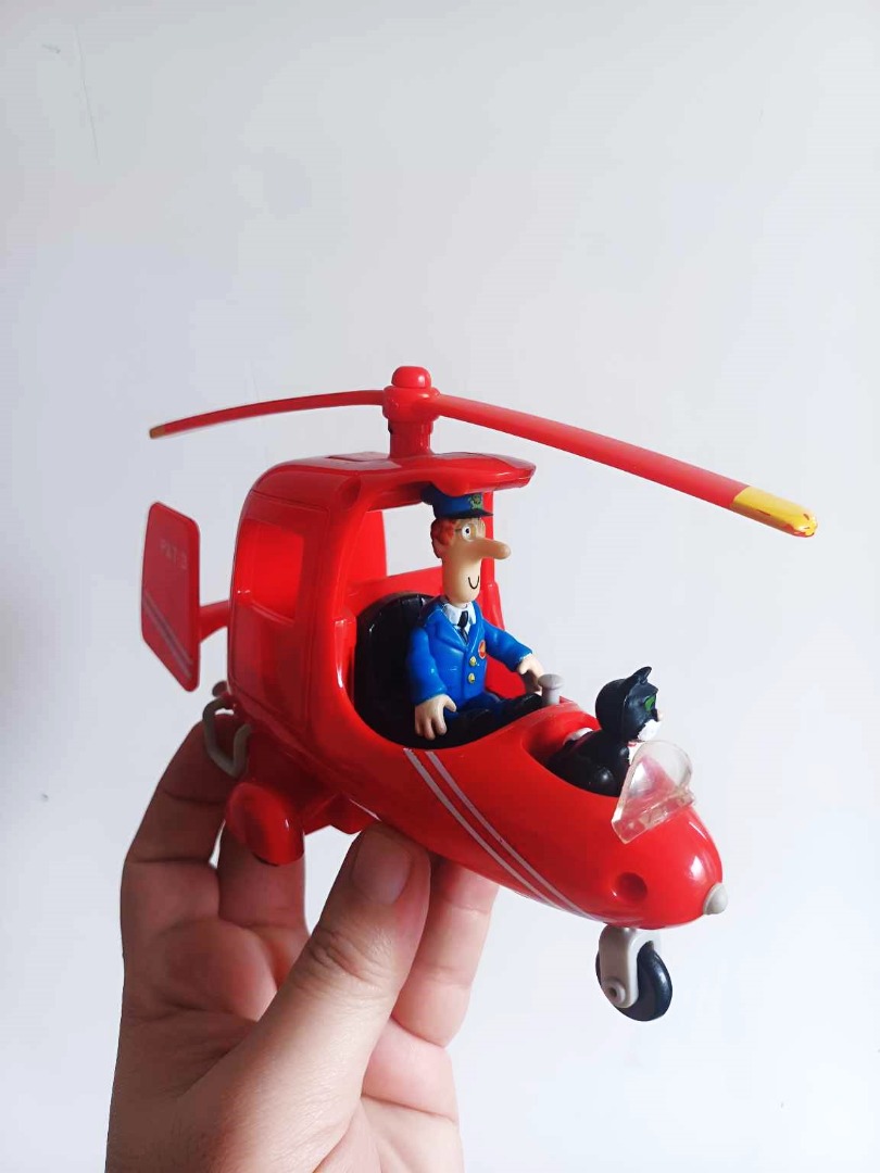 Postman Pat with Jess the Cat Red Royal ER Pat Helicopter ER PLC ...