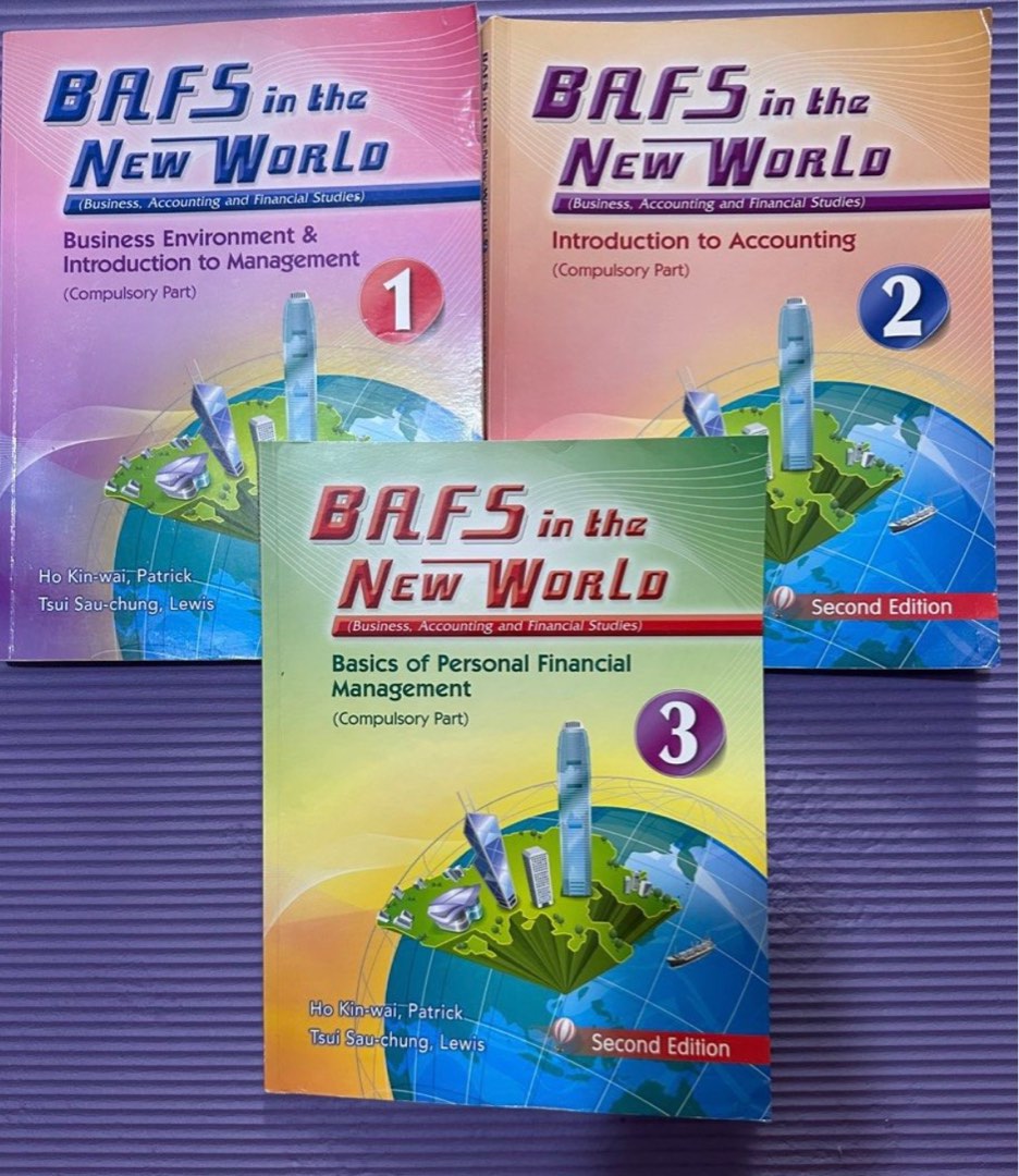 PPC BAFS in the New World (Compulsory Part) Second edition, 興趣及遊戲, 書本 ...