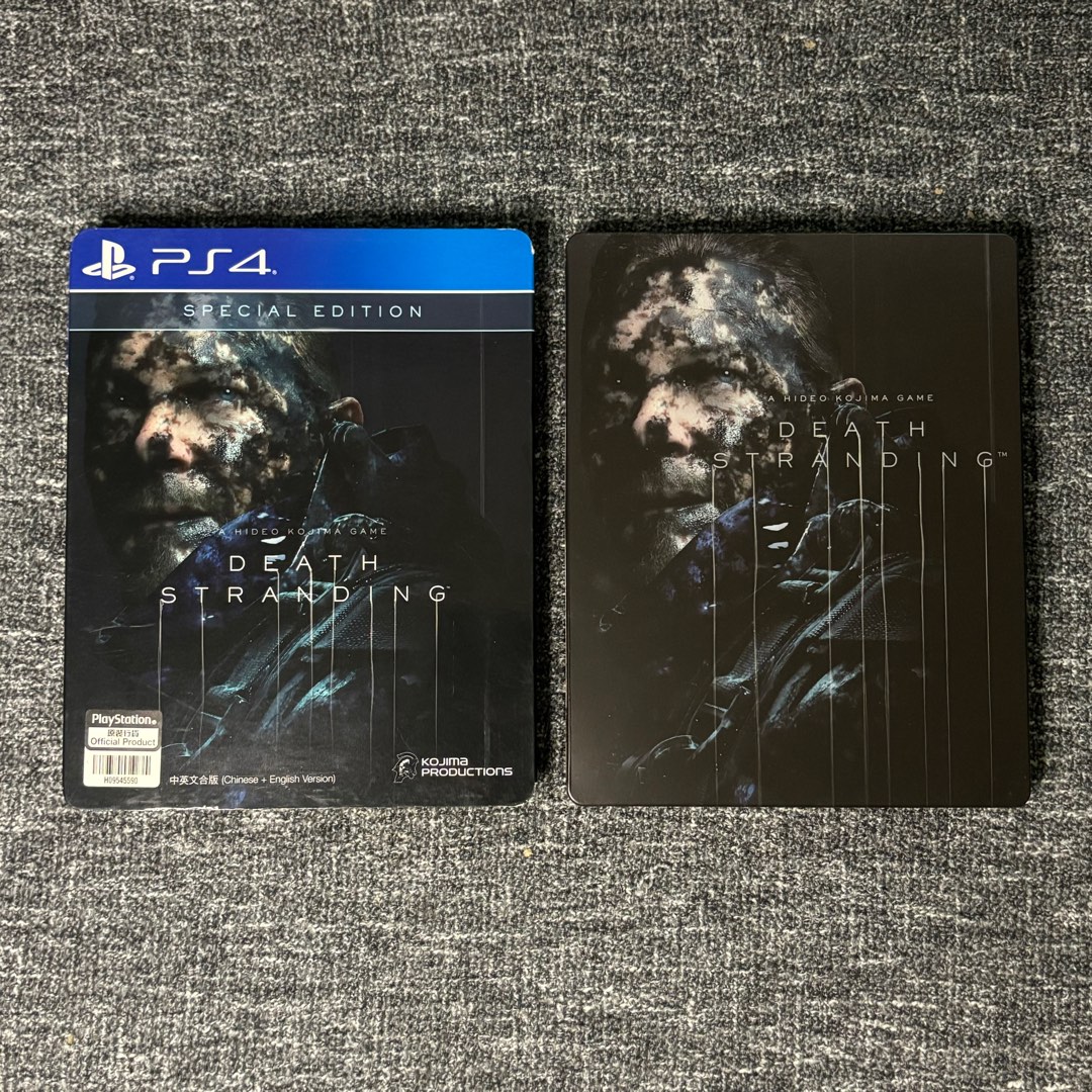 FREE TRACKED MAILING Death Stranding Special Edition Steel Case PS4 ...