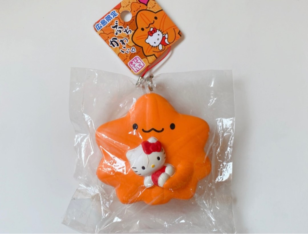 Rare Hello kitty maple leaf squishy, Hobbies & Toys, Toys & Games on ...
