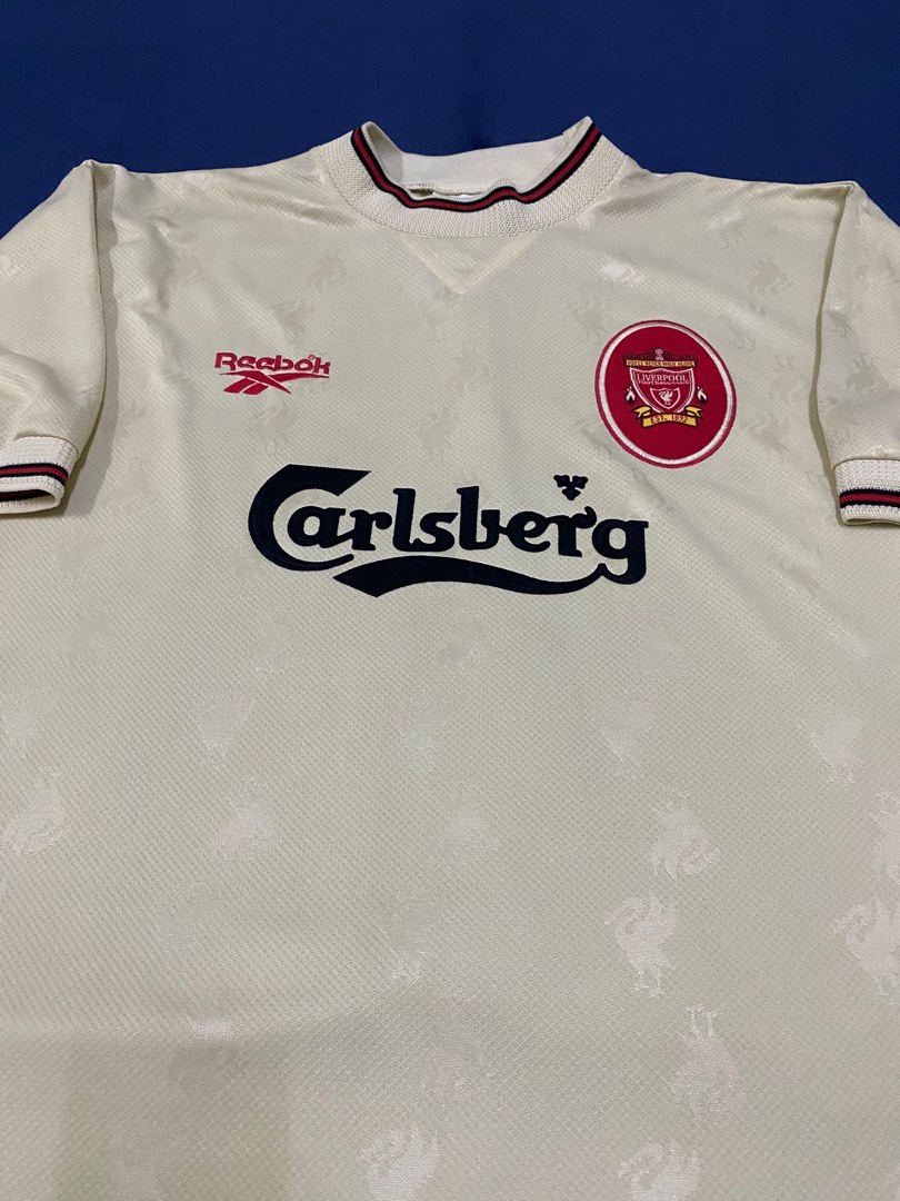 Rare Vintage 96'-97' Liverpool Away Kit Jersey, Men's Fashion ...