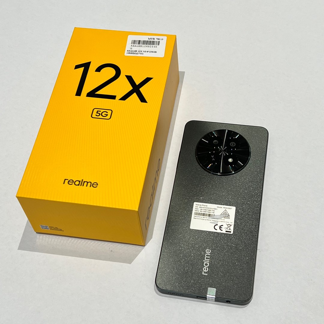 Realme REALME 12X Green 256 GB, Mobile Phones & Gadgets, Mobile Phones ...