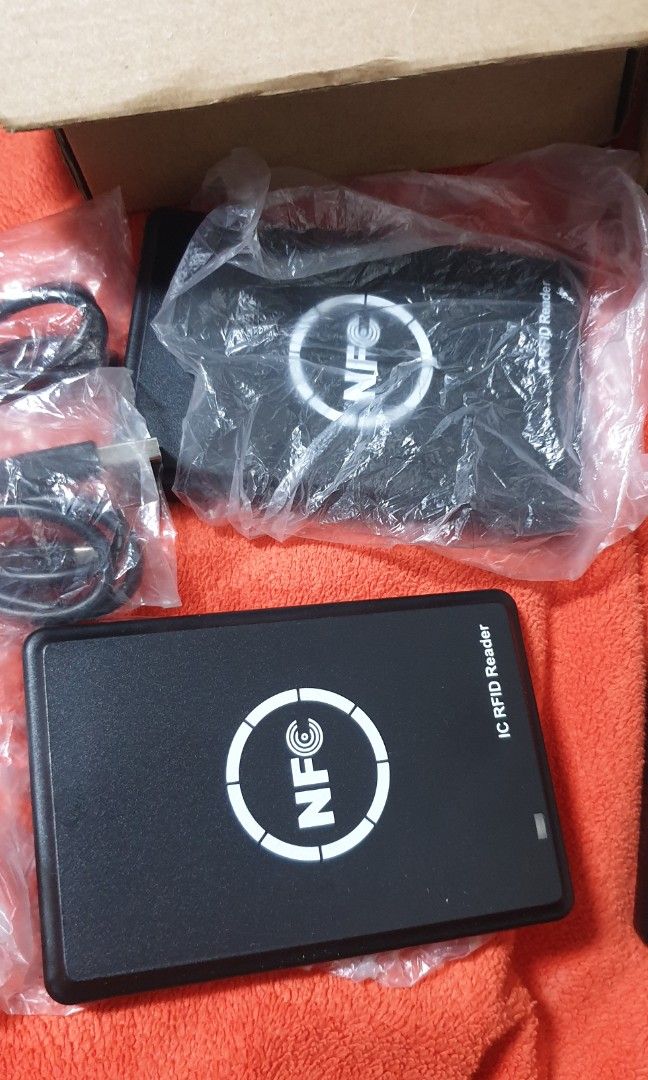 RFID Card Reader Copier Duplicator NFC Smart Card Reader Writer 125KHZ ...