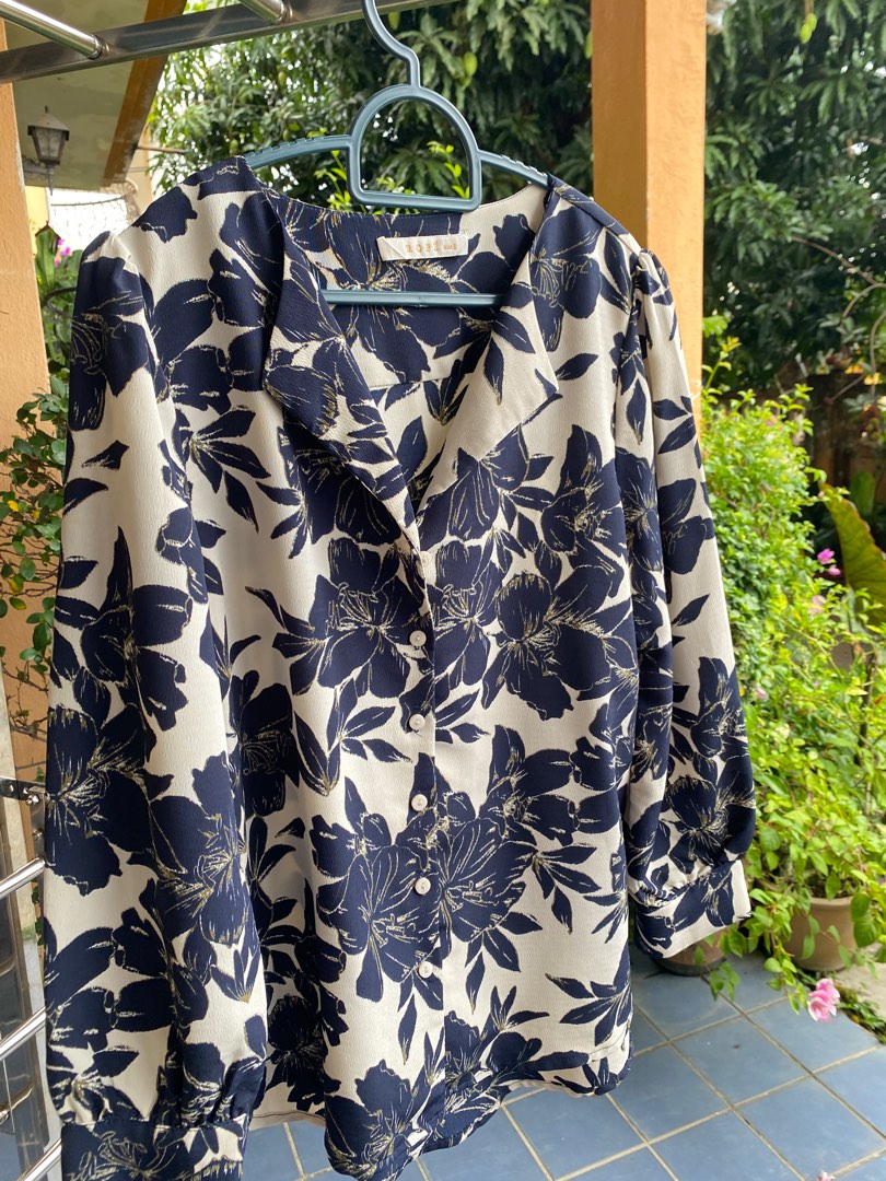 ROPE blouse by Brand Outlet, Women's Fashion, Tops, Blouses on Carousell