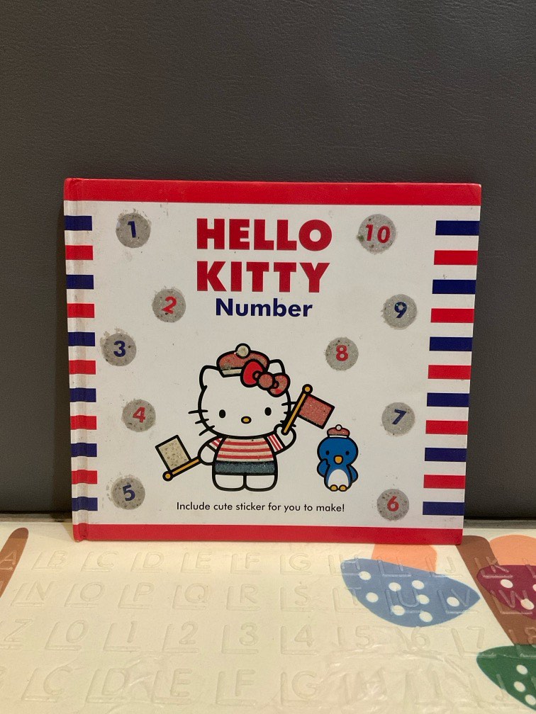 Sanrio Hello Kitty Number, Buku & Alat Tulis, Buku Anak-Anak di Carousell