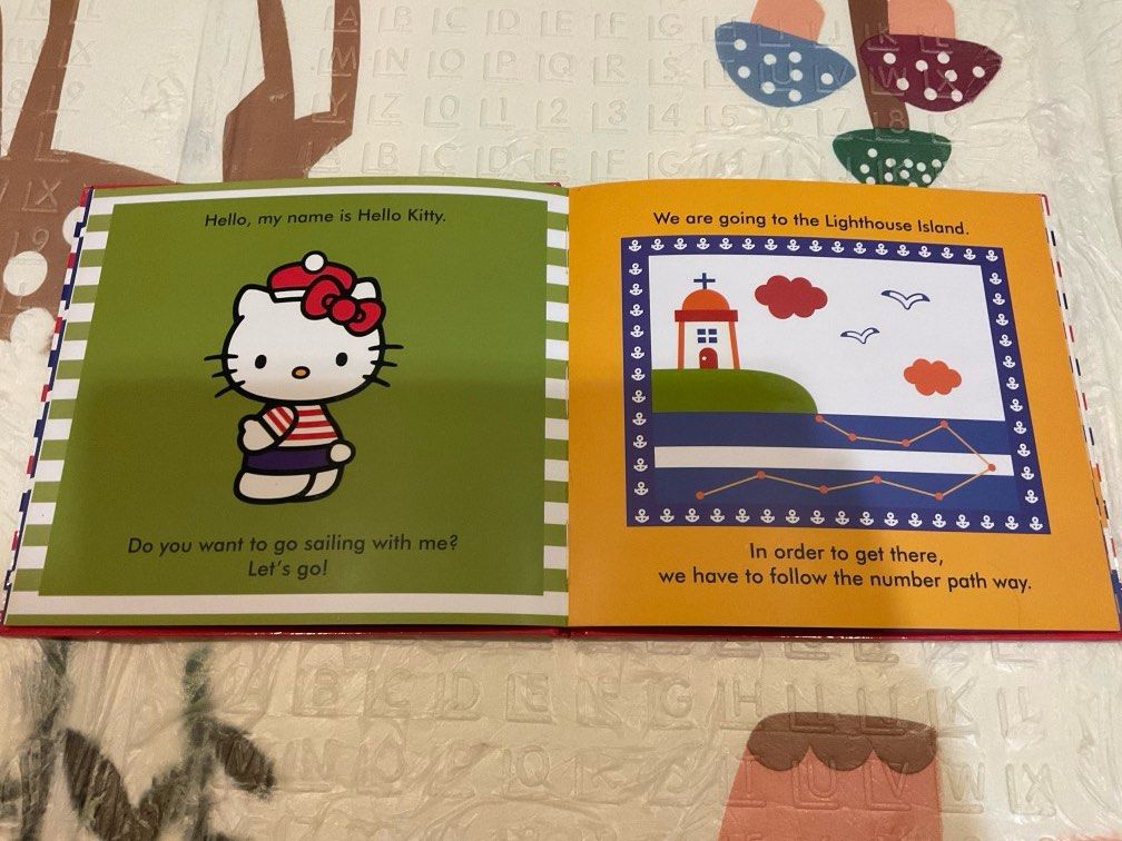 Sanrio Hello Kitty Number, Buku & Alat Tulis, Buku Anak-Anak di Carousell