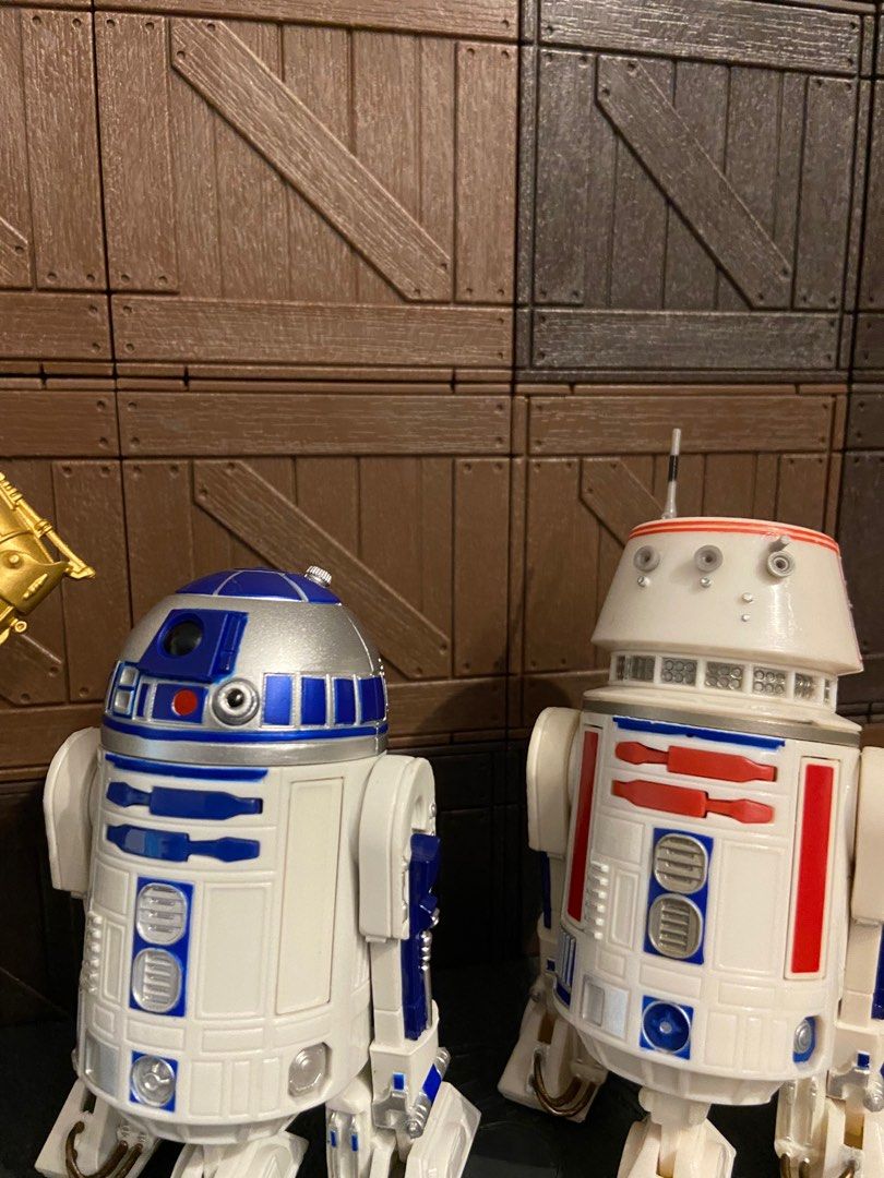 Set of 3 : 6” scaled Star Wars Black Series Droids C3P0 R2D2 R5D4 The ...