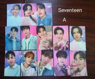 SEVENTEEN HARU TOUR TRADING CARD, Hobbies & Toys, Collectibles ...