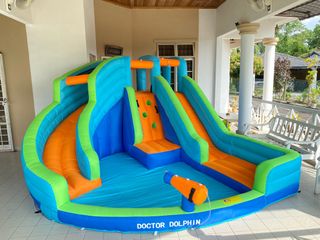 Sewa Soopa Doopa Inflatable Castle Bouncers Kolam Budak Waterslides ...