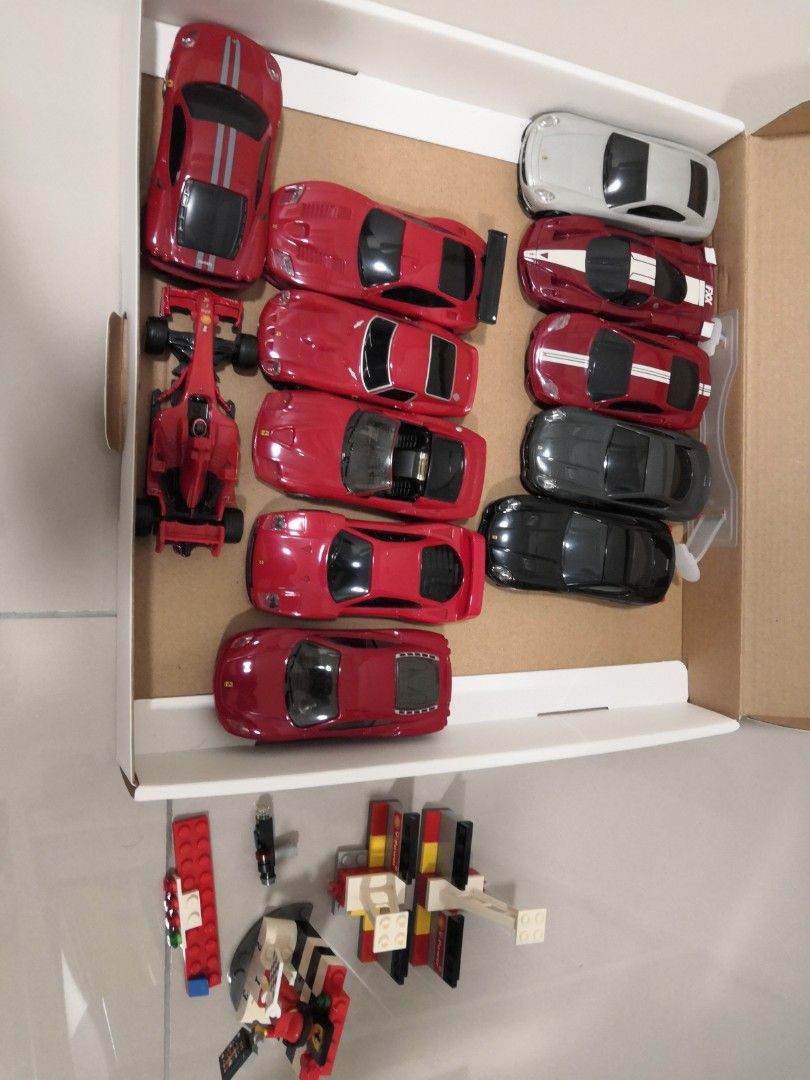 Shell Ferrari Car Collection, Hobbies & Toys, Toys & Games on Carousell