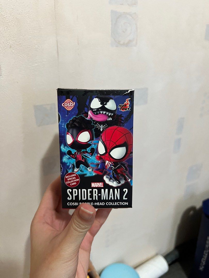 SPIDER-MAN 2 COSBI COLLECTION-ANTI VENOM SUIT, 興趣及遊戲, 玩具 & 遊戲類 - Carousell