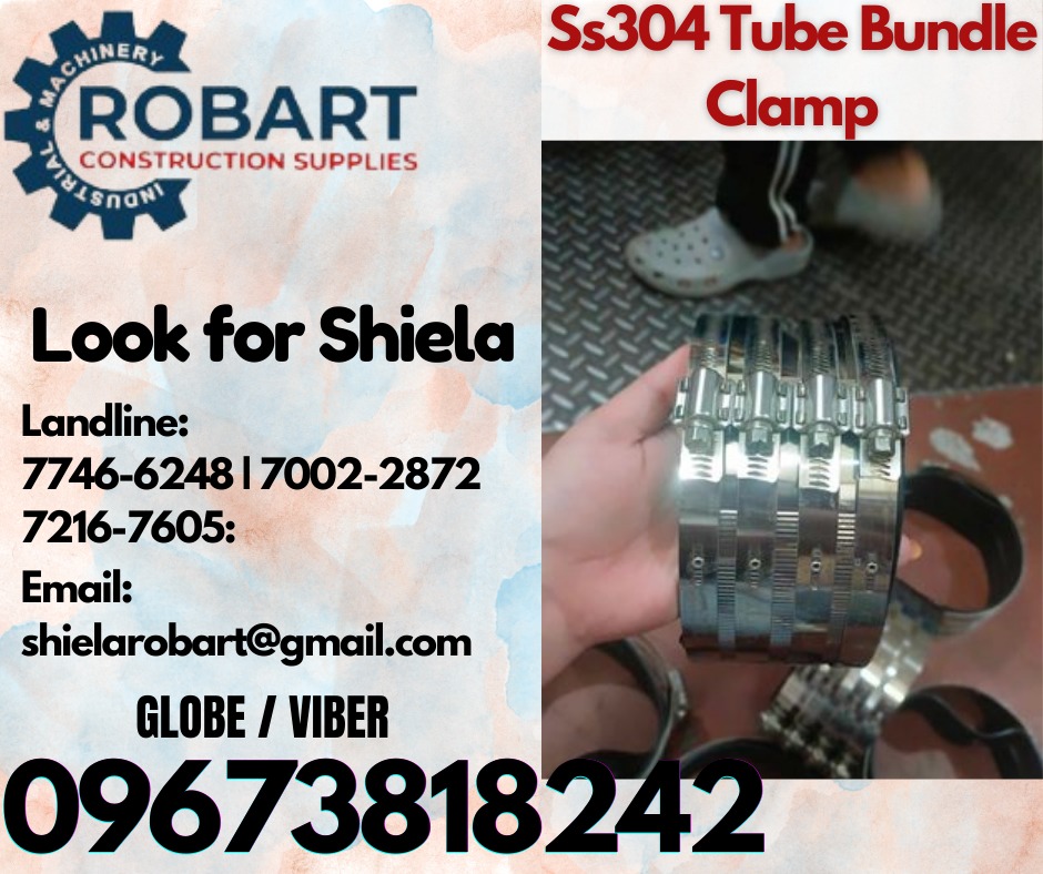 Ss304 Tube Bundle Clamp, Commercial & Industrial, Construction Tools ...