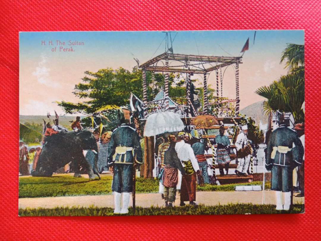 Sultan Perak 1910 Postcard, Hobbies & Toys, Collectibles & Memorabilia ...