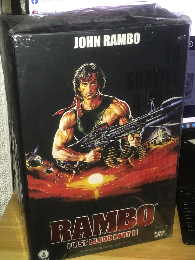 Threezero 1/6 Scale Rambo, Hobbies & Toys, Toys & Games on Carousell