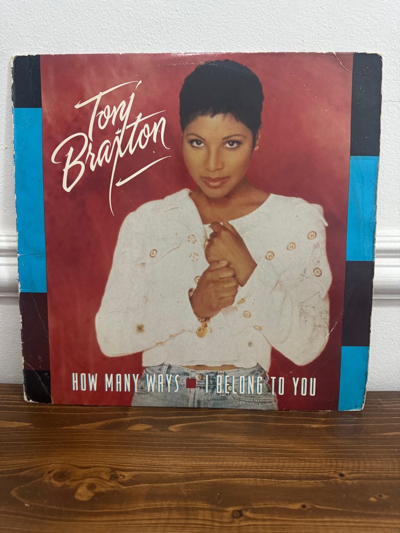 TONI BRAXTON ‘HOW MANY WAYS / I BELONG TO YOU, Hobbies & Toys, Music ...