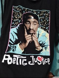 Tupac Poetic Justice Official Merch, Men's Fashion, Tops & Sets ...