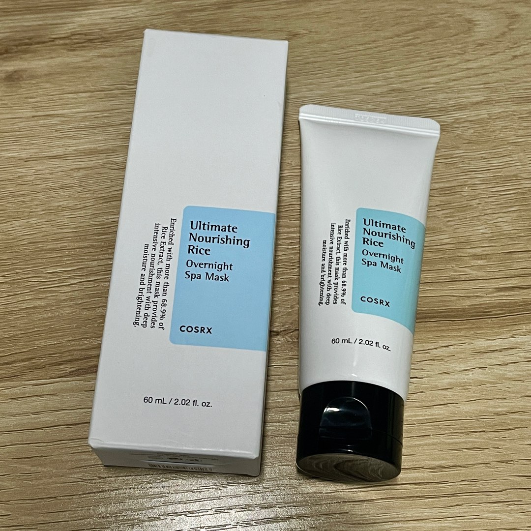 Unopened - COSRX Ultimate Nourishing Rice Overnight Spa Mask, Beauty ...