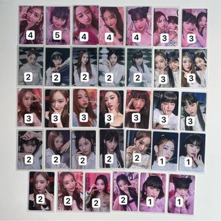 WTS LE SSERAFIM CHAEWON SAKURA YUNJIN KAZUHA EUNCHAE FEARLESS POLAROID ...