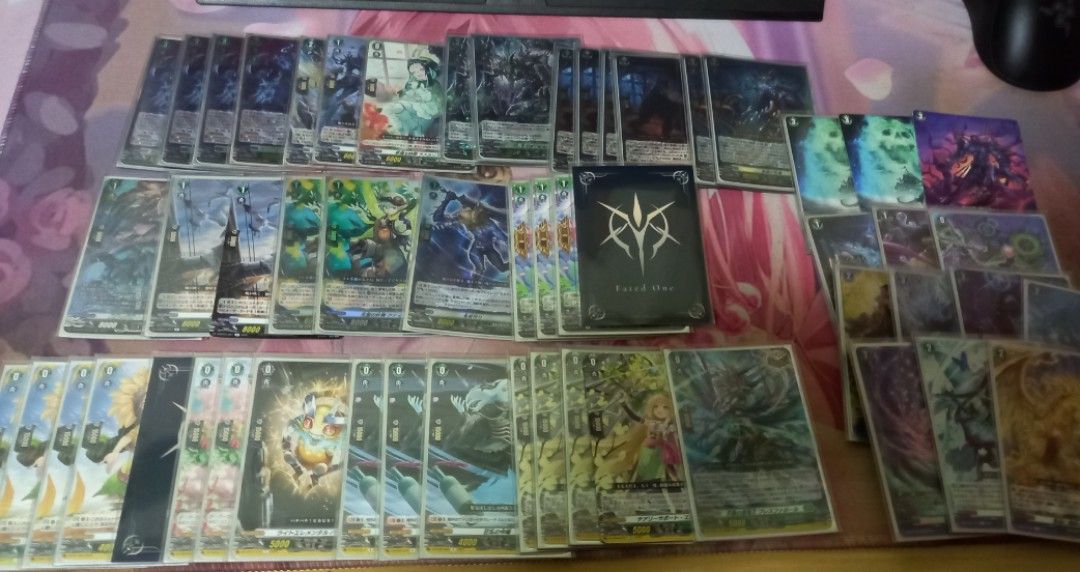 WTS/WTT Vanguard JP D Standard Stoicheia Zorga Nadir Deck Core, Hobbies ...