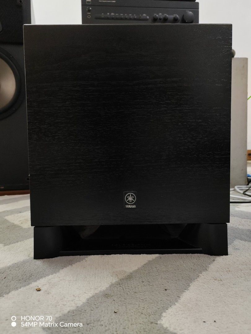 Yamaha SW-P440 active subwoofer, Audio, Soundbars, Speakers ...