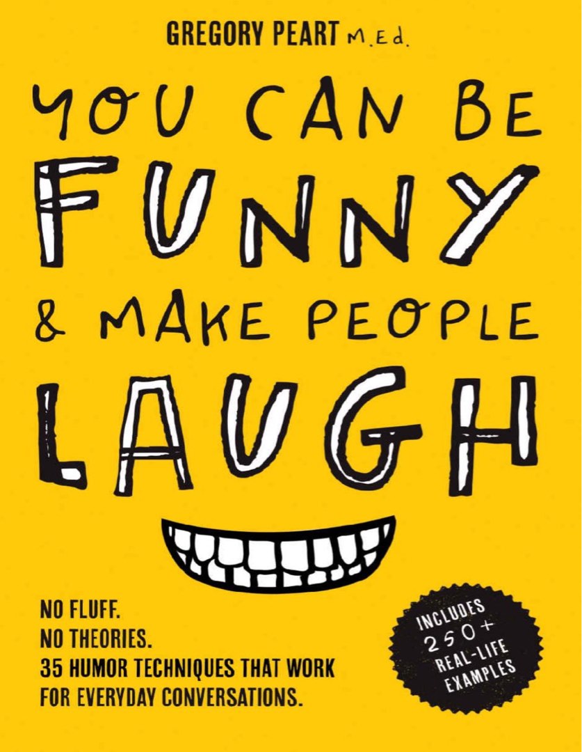 You can be funny and make people laugh by Gregory Peart, Hobbies & Toys ...