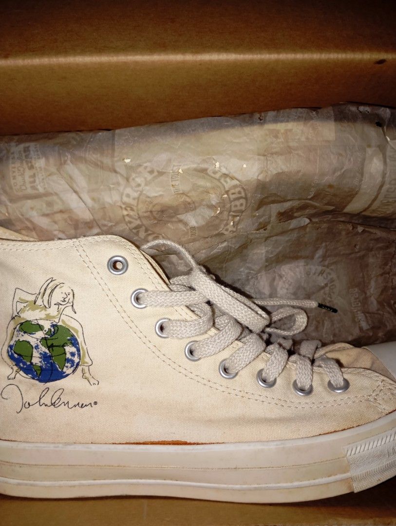 '04 The Beatles Converse, Men's Fashion, Footwear, Sneakers on Carousell