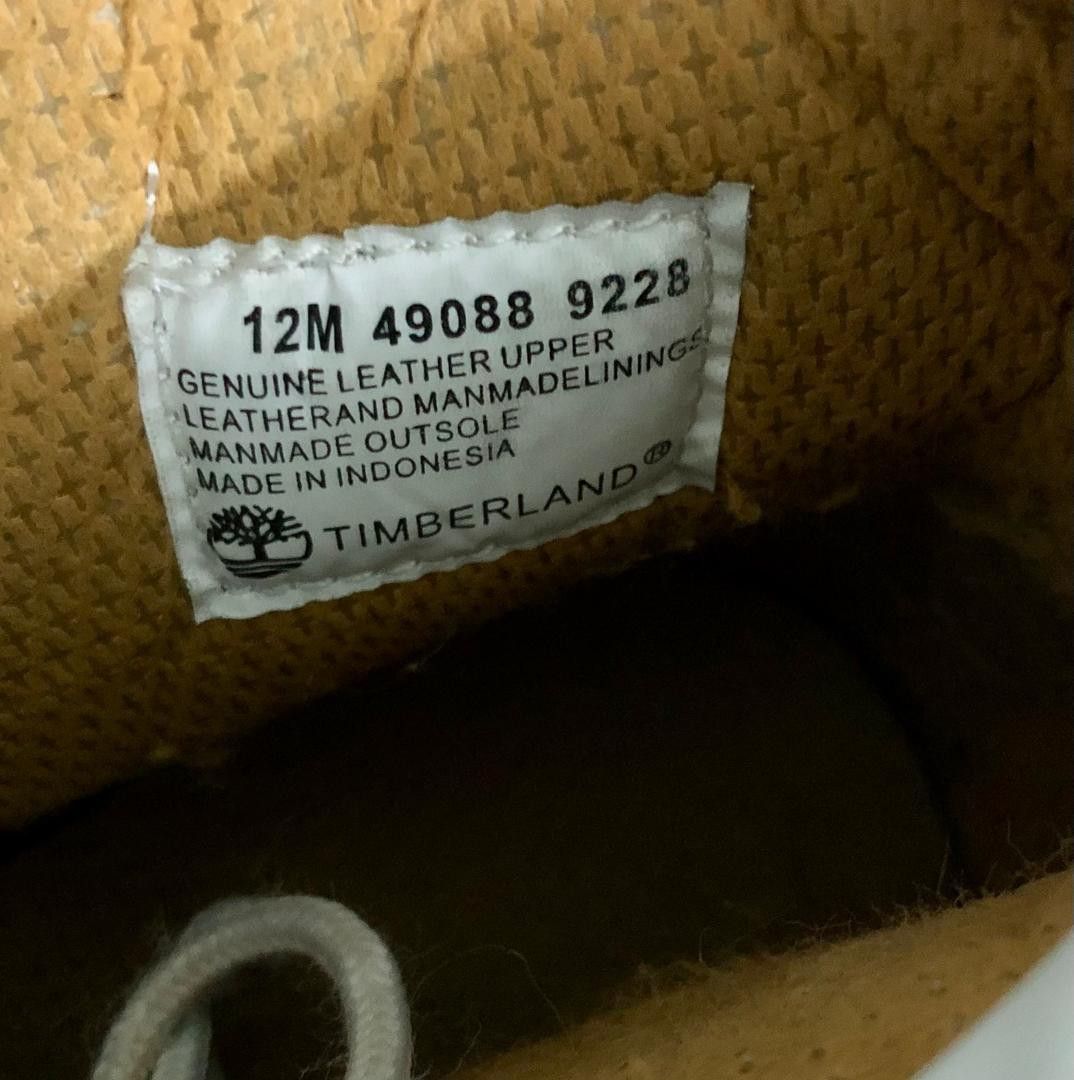 11UK/29.5CM Timberland White Boots 49088 (Authenticated by Grailed team ...