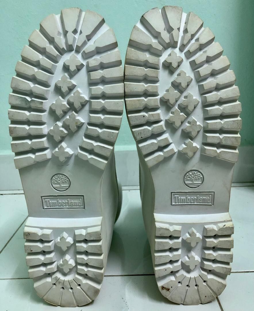 11UK/29.5CM Timberland White Boots 49088 (Authenticated by Grailed team ...